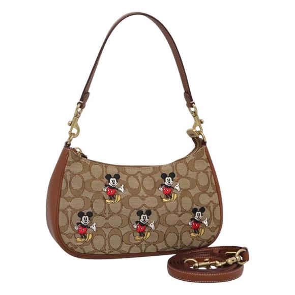Coach | Bags | Coach Signature Disney Collaboration Bag Canvas 2way ...
